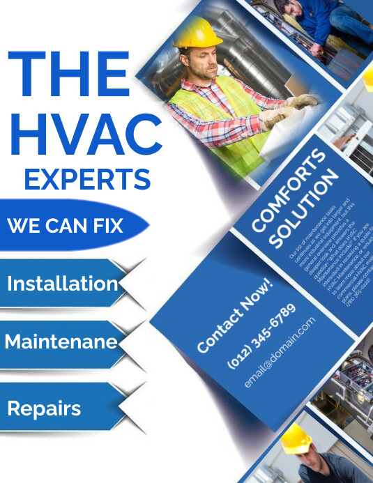 HVAC flyer Template | PosterMyWall