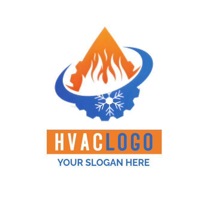 hvac logo design, hvac logo, company logo Template | PosterMyWall
