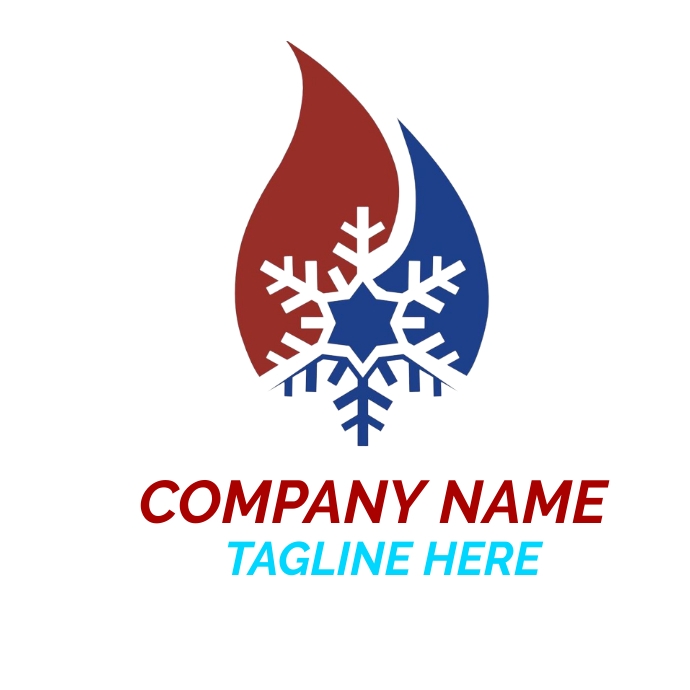 HVAC logo Template | PosterMyWall