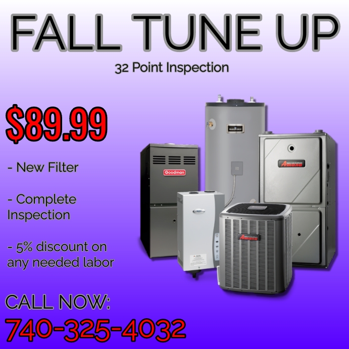 HVAC Tune Up Post Template | PosterMyWall