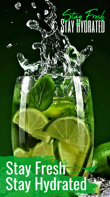 Copy of Hydration | PosterMyWall