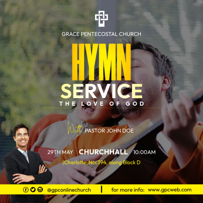 เพลงสวด เทมเพลต | PosterMyWall