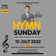 hymn sunday Template | PosterMyWall