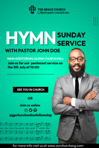 hymn sunday Template | PosterMyWall