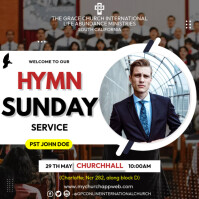 hymn sunday Template | PosterMyWall