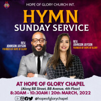 Hymn Sunday Template | PosterMyWall