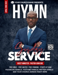 HYMN SERVICE Template | PosterMyWall