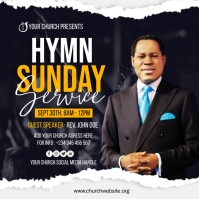 hymn sunday service Template | PosterMyWall