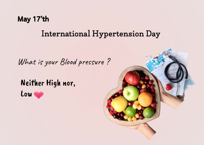 Hypertension Day Template | PosterMyWall