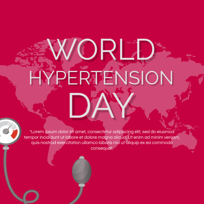Hypertension Day Template | PosterMyWall
