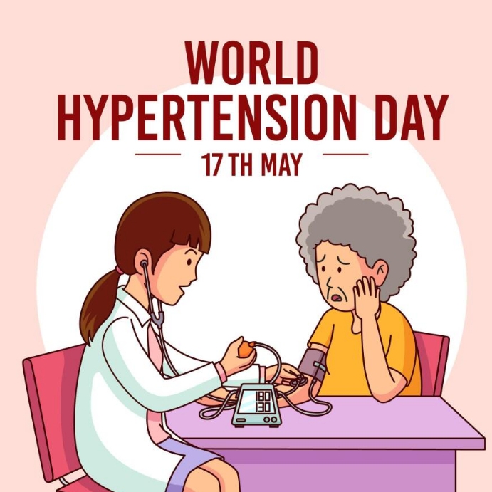 Plantilla de Hypertension day poster design template | PosterMyWall