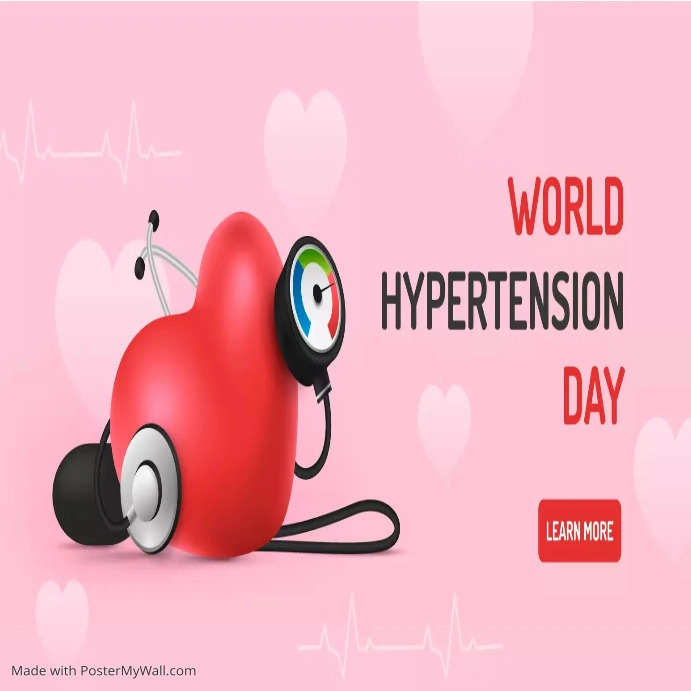 Hypertension day poster design template | PosterMyWall