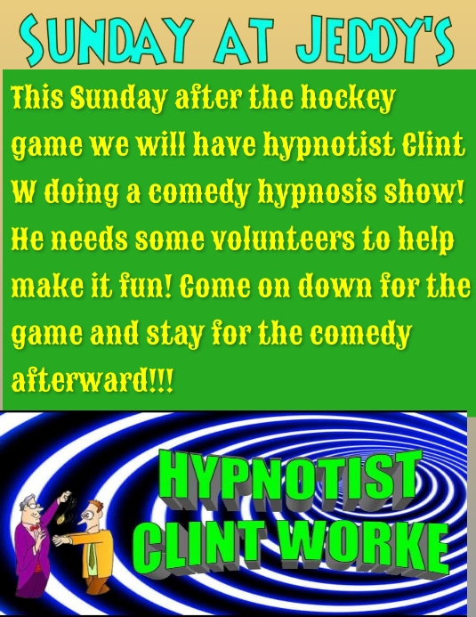 Hypnotist Template | PosterMyWall