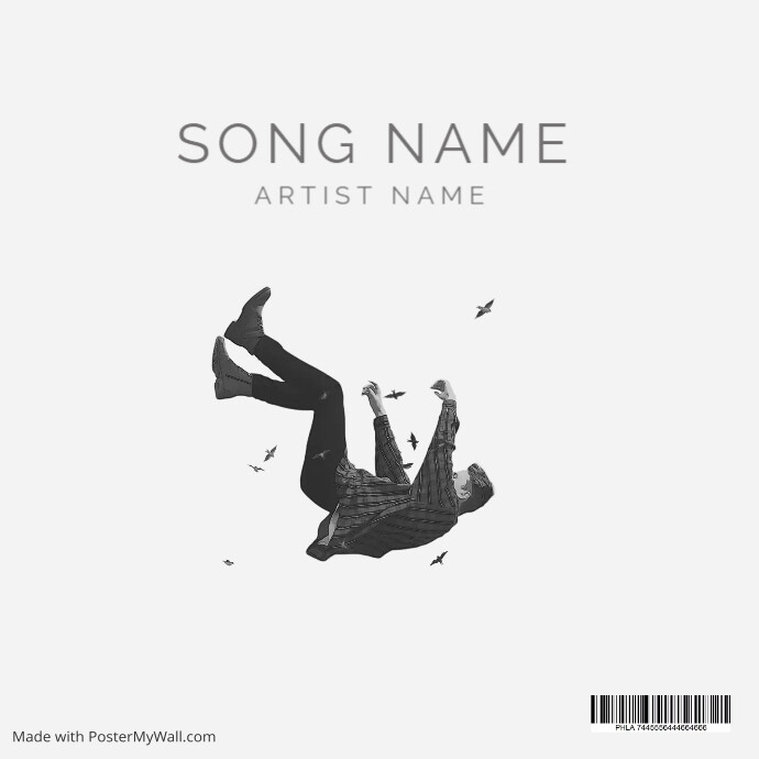 I'm Falling - Single Mixtape Song Album Cover Template | PosterMyWall