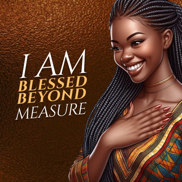 I am blessed Template | PosterMyWall