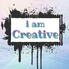 I am Creative Template | PosterMyWall
