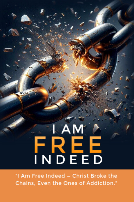 Copy of I am free indeed | PosterMyWall