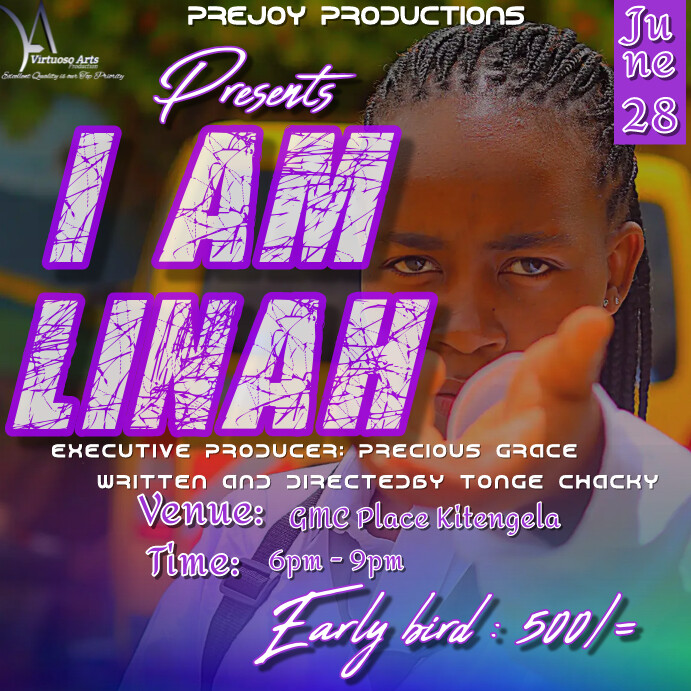I AM LINAH Movie poster (1) Template | PosterMyWall