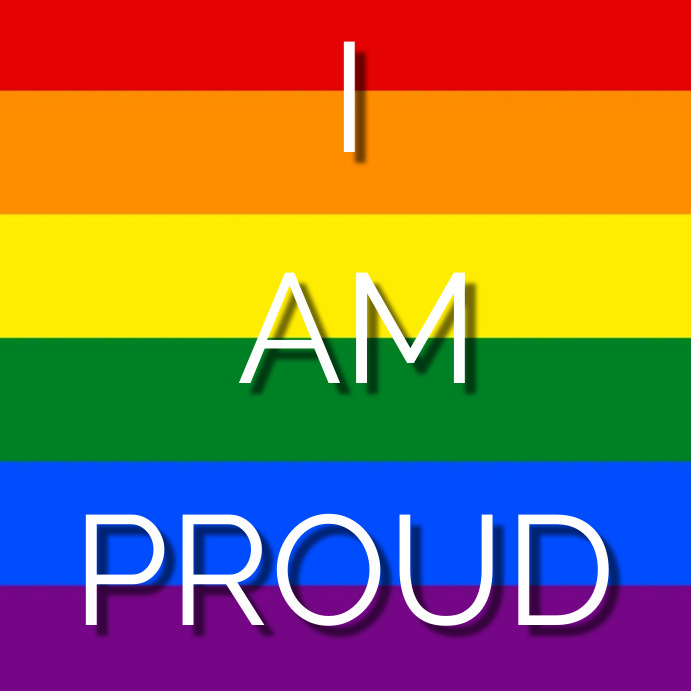Copy of I AM PROUD | PosterMyWall