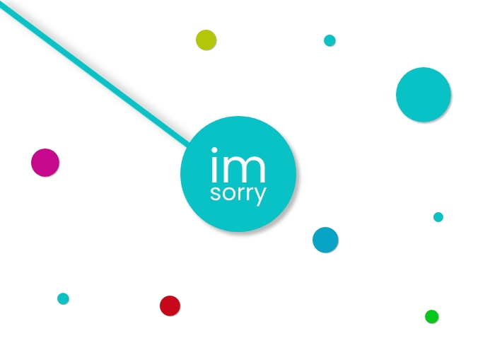 i AM SORRY CARD Template | PosterMyWall