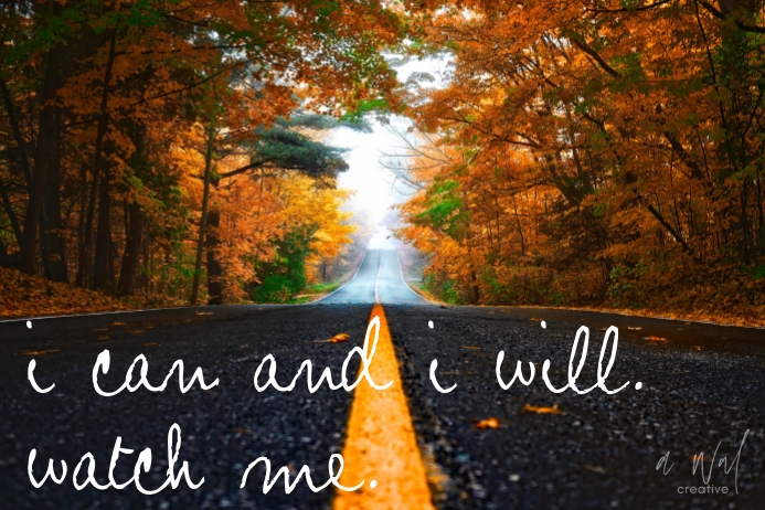 I can and will. Template | PosterMyWall