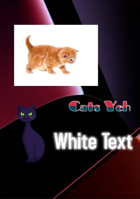 Copy of I Love Cats The Second 1 | PosterMyWall