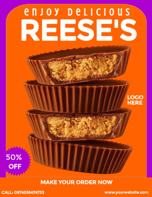 Copy of I Love Reese's Day Flyer | PosterMyWall