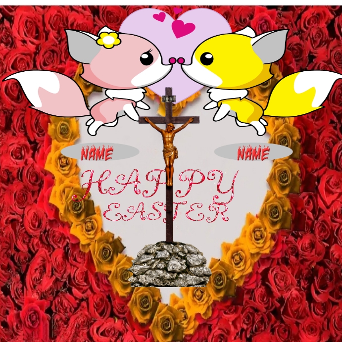 HAPPY EASTER Template | PosterMyWall