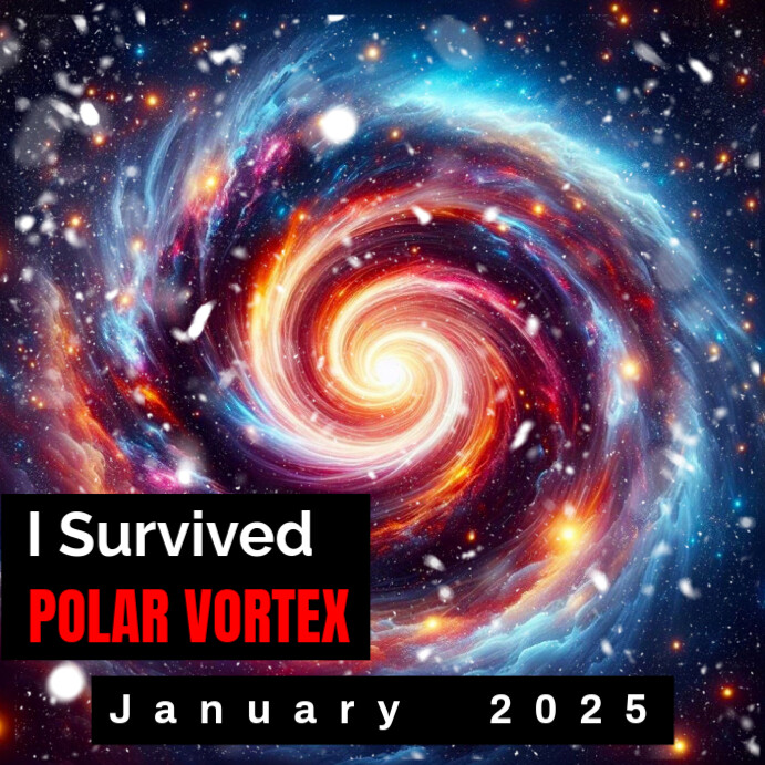 Copy of I Servived Polar Vortex Instagram Post | PosterMyWall