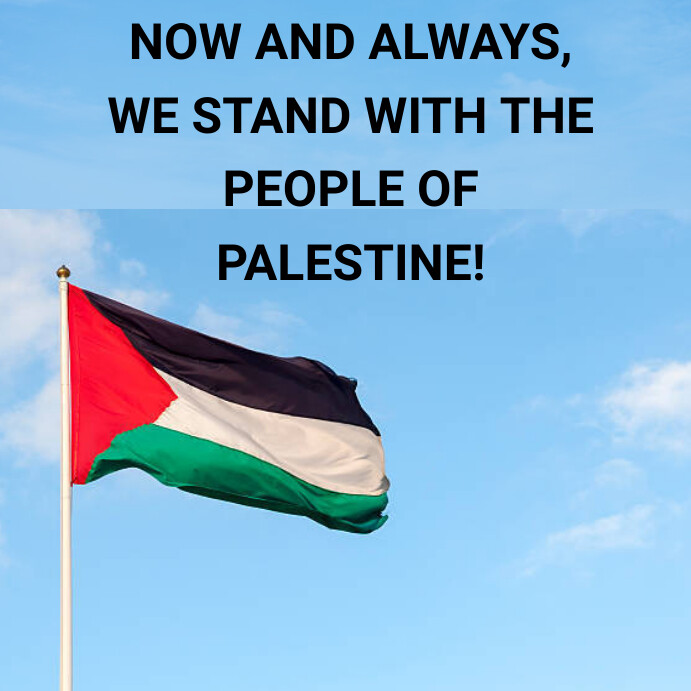 Copy of I STAND WITH PALESTINE | PosterMyWall