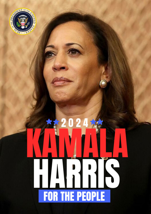 I Support Kamala Harris Social Media Design Template | PosterMyWall