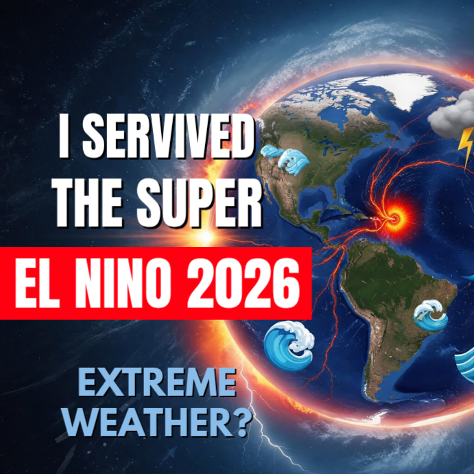 I survived the super el nino 2026 instagram post Template | PosterMyWall