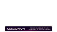 lower thirds communion Template | PosterMyWall