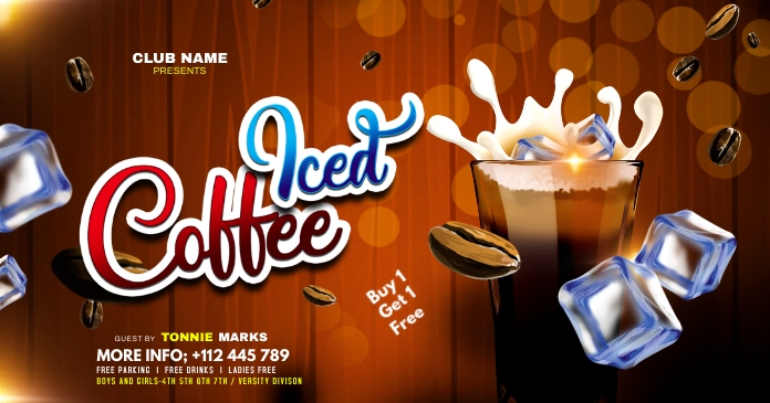 Copy of ICE COFFEE | PosterMyWall