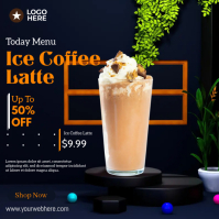 Ice Coffee Menu Template | PosterMyWall