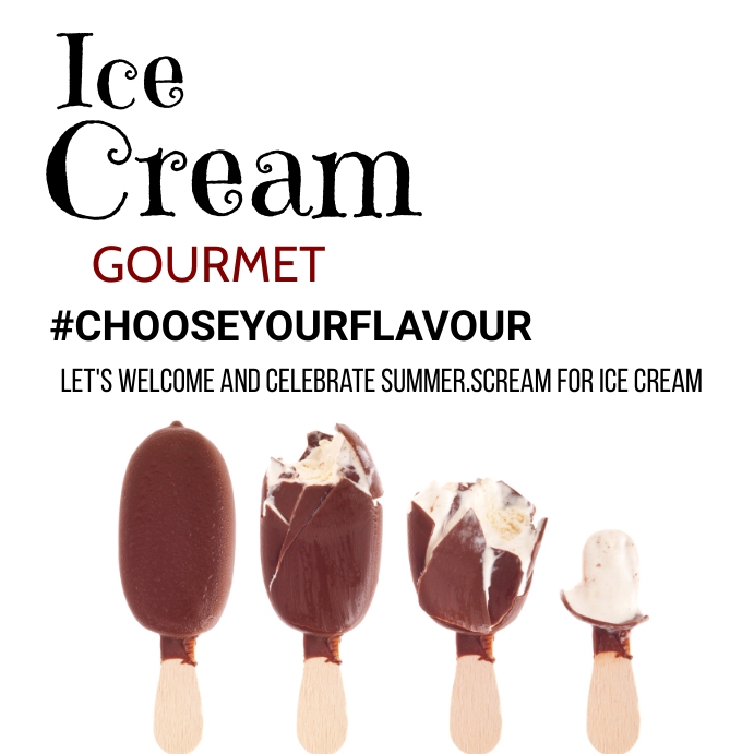 ice cream ,event,summer Template | PosterMyWall