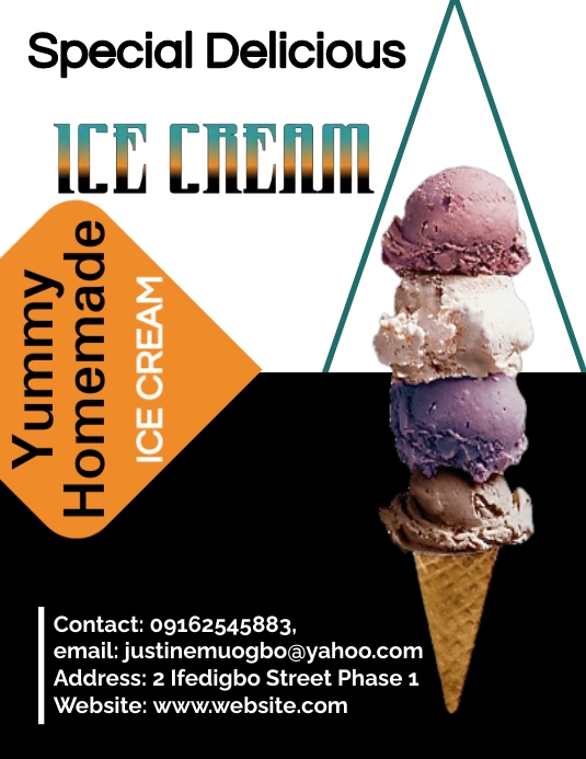 Ice cream (9) Template | PosterMyWall