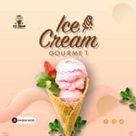 Ice Cream Instagram Template | PosterMyWall