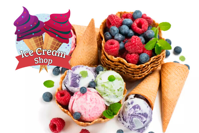 ice cream Template | PosterMyWall