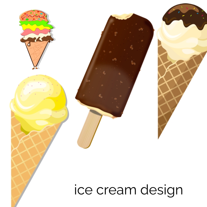 ice cream design Template | PosterMyWall