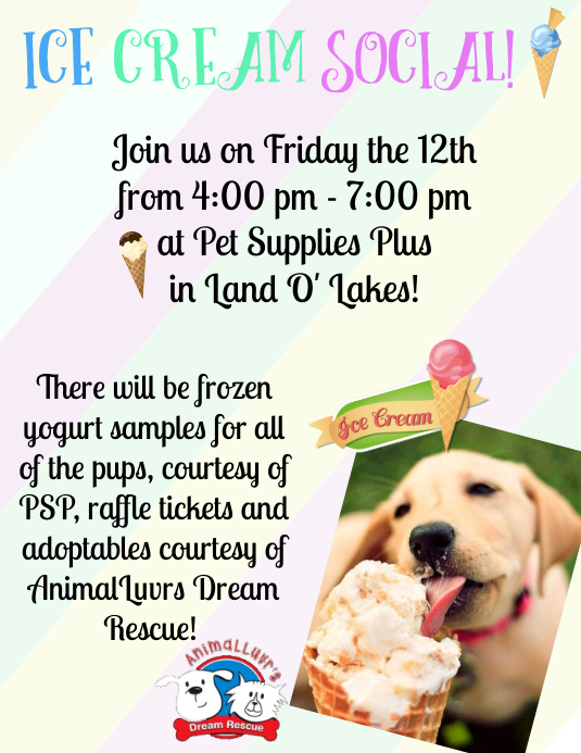 ALDR- Ice Cream Event Template | PosterMyWall
