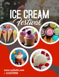 Ice Cream Offer flyer template | PosterMyWall