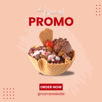 Ice Cream Instagram Template | PosterMyWall