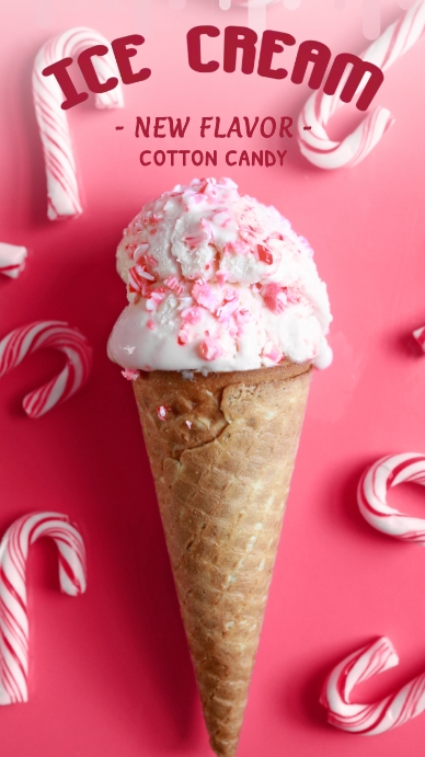 Ice Cream Instagram Story Template | PosterMyWall