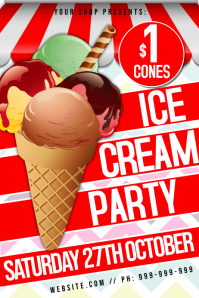 Ice Lolly Poster Template | PosterMyWall