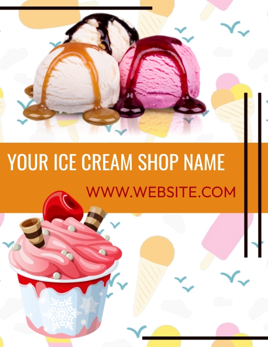 Ice cream poster,ice cream social Template | PosterMyWall