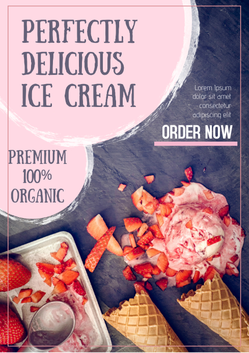 Copy of Ice cream Poster | PosterMyWall