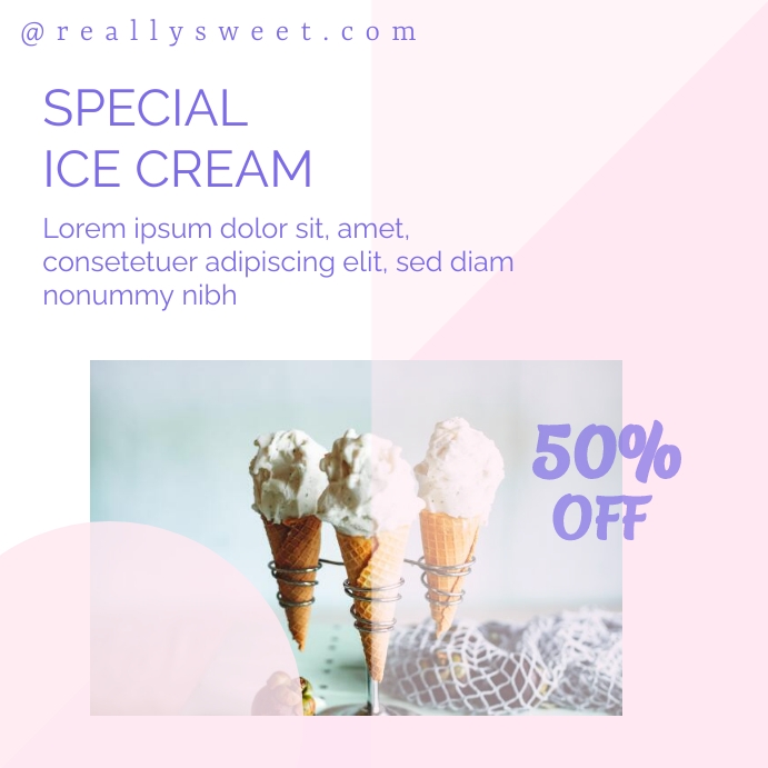 Copy of ICE CREAM POSTER | PosterMyWall