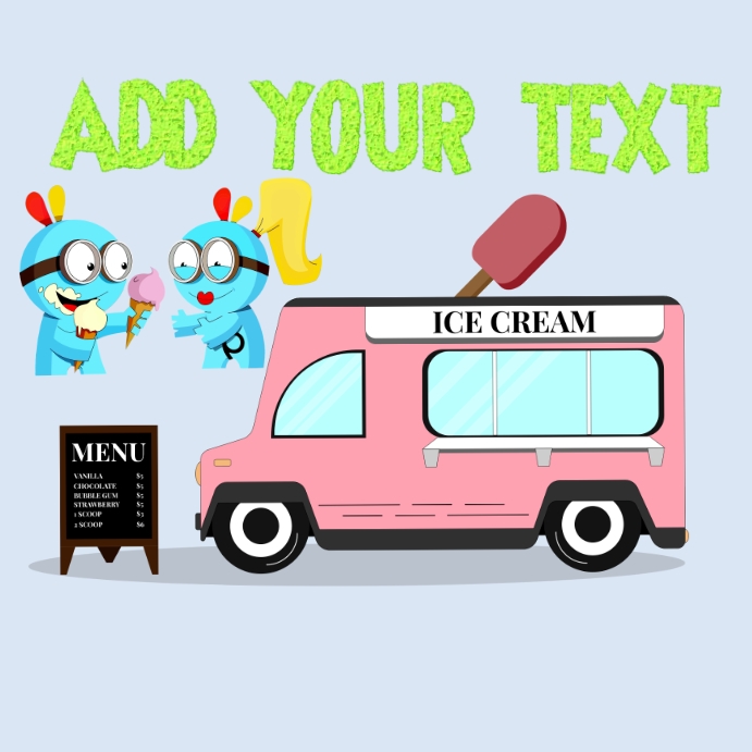 Ice cream poster Template | PosterMyWall