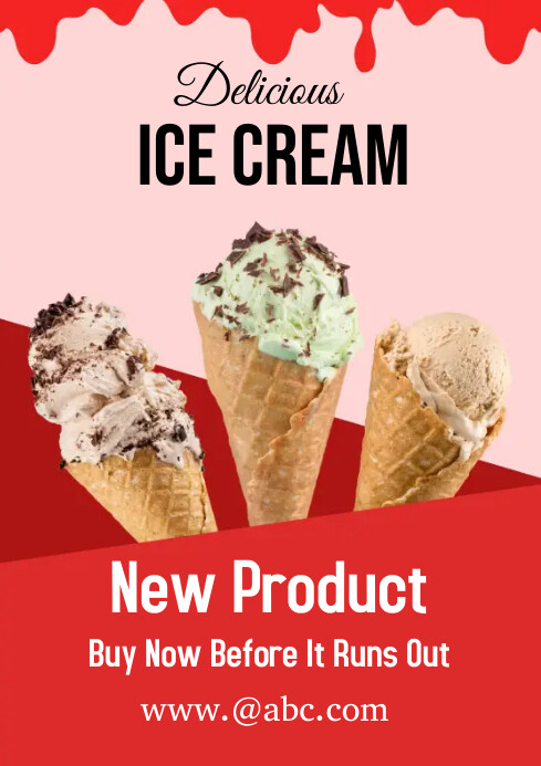 Copy of Ice cream sale templates | PosterMyWall
